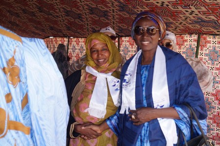 Inchiri/INSAF : Mme Lalya Aly Kamara échange avec les têtes de listes ...