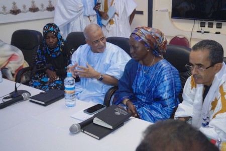 Inchiri/INSAF : Mme Lalya Aly Kamara échange avec les têtes de listes ...