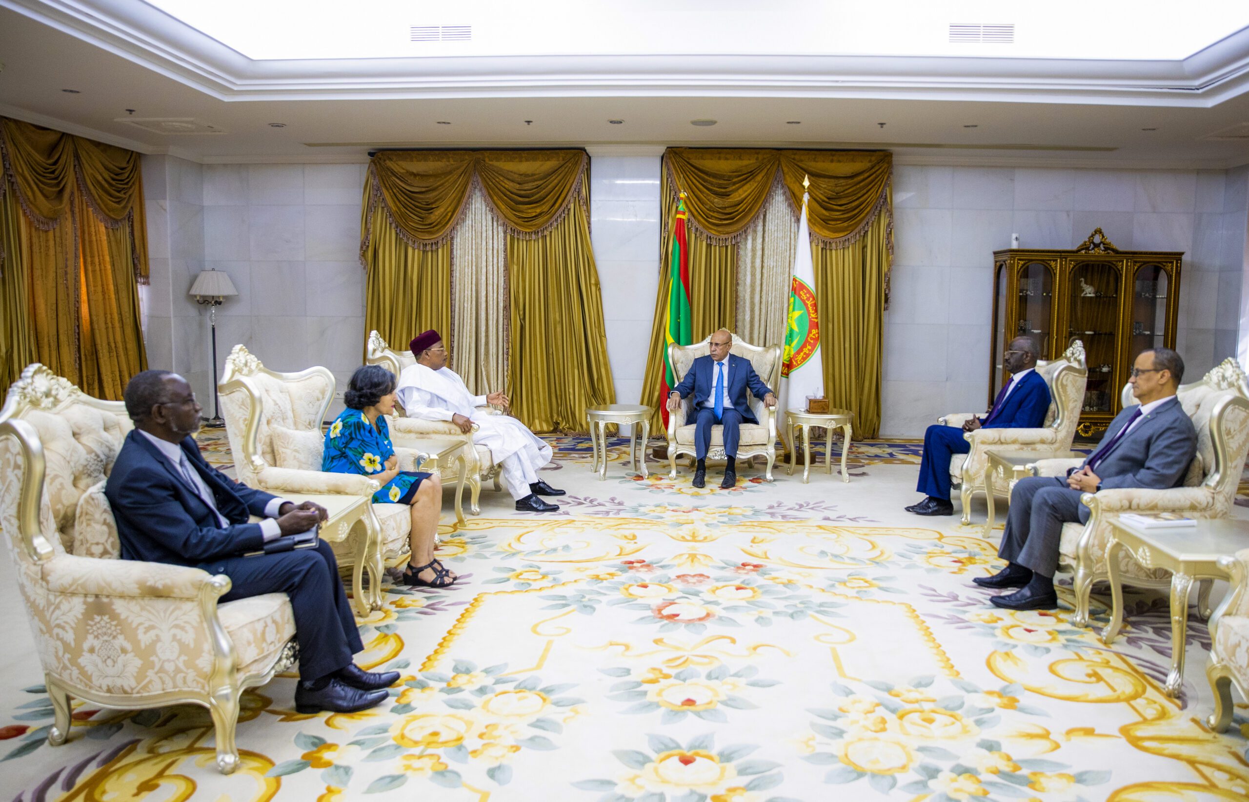 Ghazouani reçoit le Panel indépendant de haut niveau sur la sécurité et ...